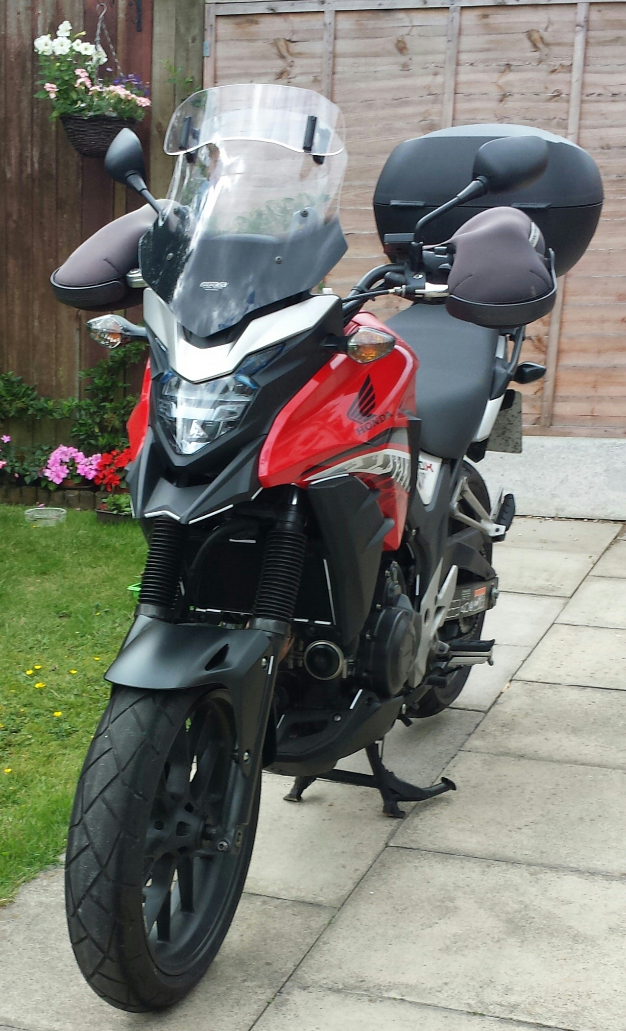 Cb500x windshield - page 4 - Modifications, Accessories, and Appearance ...