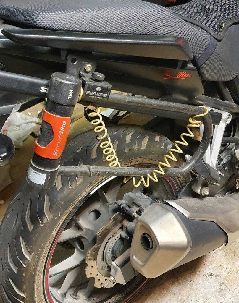 U-Lock Underseat Storage - Alarms, Immobilisers, and Security - Honda ...