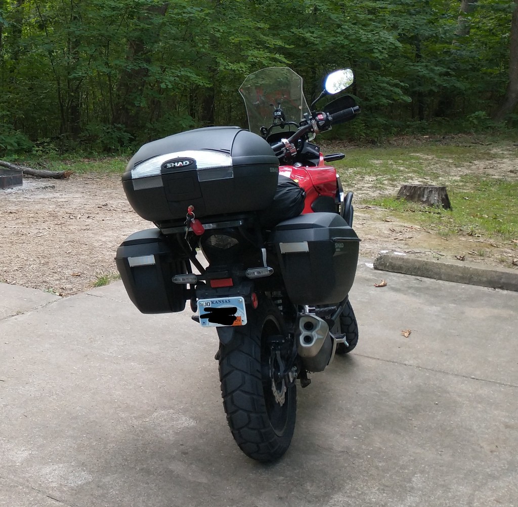 Installing Givi Treker Outback side case racks - page 1 - Modifications ...