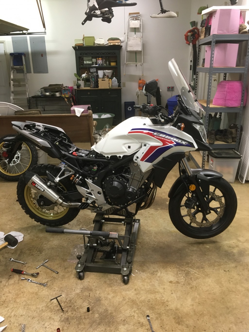 Just Received My Rally Raid Level 2 Kit! - page 1 - CB500X and NX500 ...