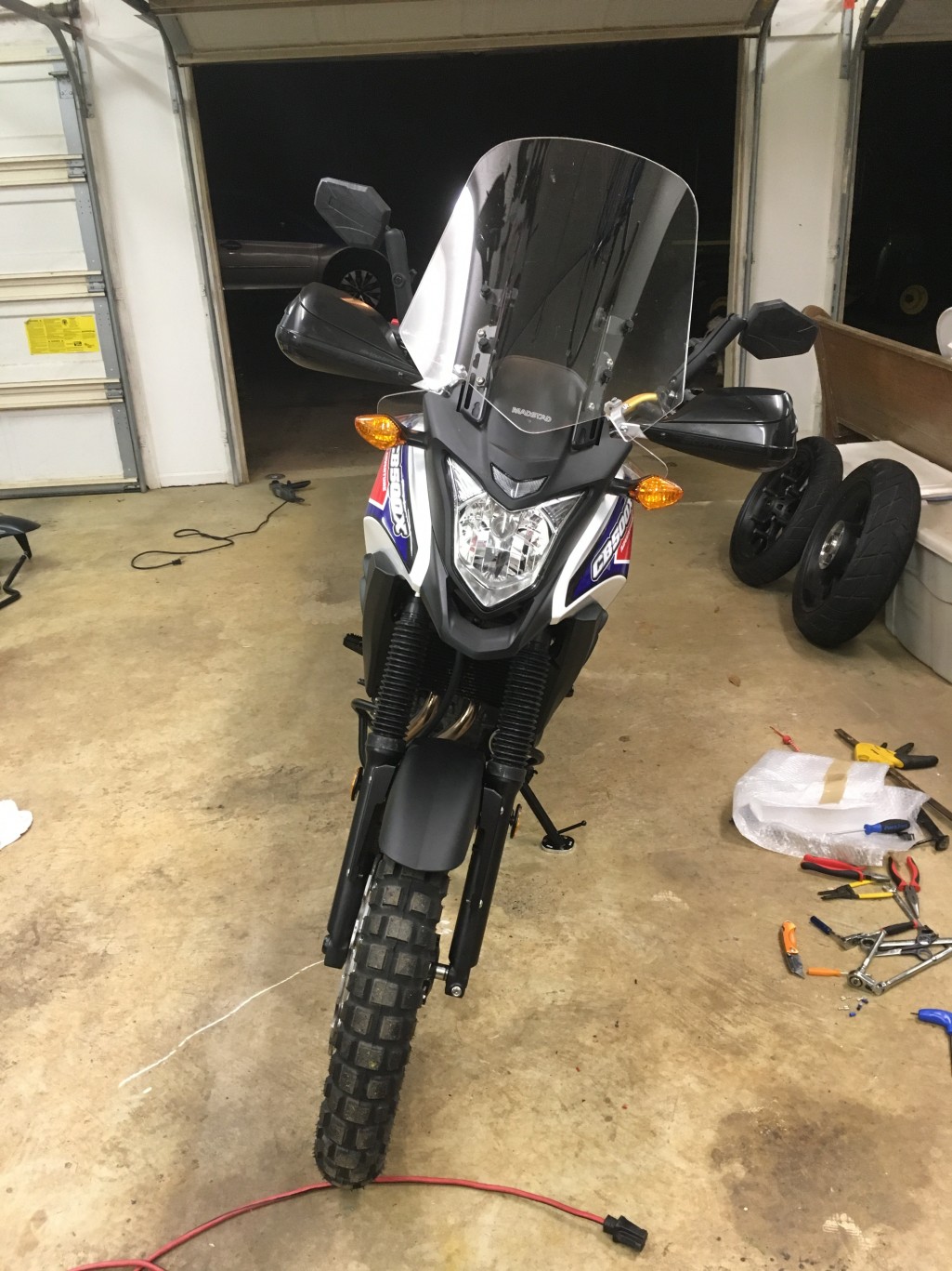 Just Received My Rally Raid Level 2 Kit! - page 2 - CB500X and NX500 ...