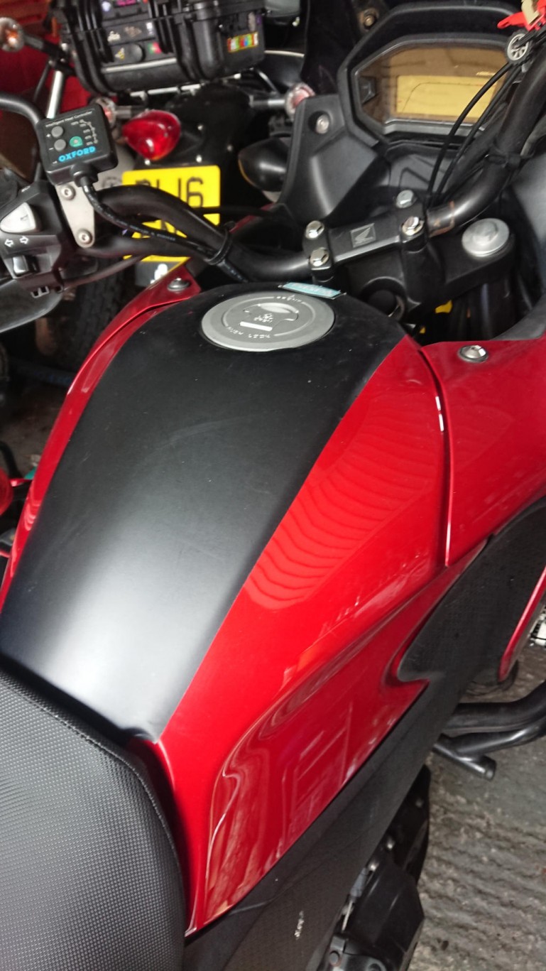 Fuel tank protection - page 1 - CB500X and NX500 - General Chat - Honda ...
