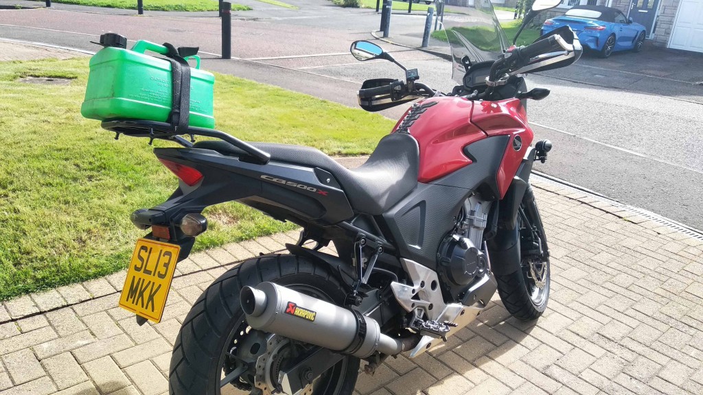 How many miles can you get to a tank? - page 1 - CB500X and NX500 ...